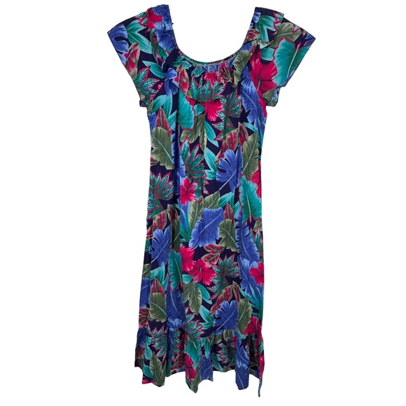 Hilo Hattie | Dresses | Hilo Hattie Womens L Tropical Floral ...